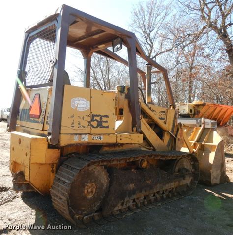1989 Case 1155e Track Loader In Kansas Ok Item Hg9284 Sold Purple Wave
