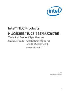 Intel Nuc Products Nuc I Be Nuc I Be Nuc I Be Intel Nuc Products Nuc I Be Nuc I Be