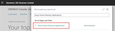 OData Service Principal Authentication For Business Central Encore