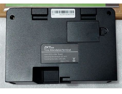 Zkteco Biometric Fingerprint Time And Attendance Device Computers And Tech Office And Business