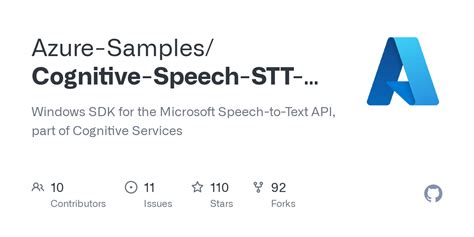 Releases · Azure Samplescognitive Speech Stt Windows · Github