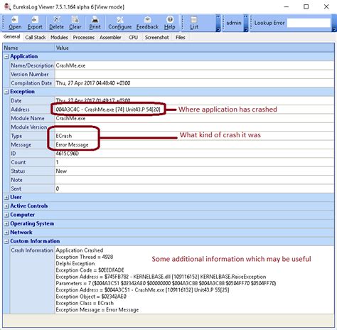 Using Threads Snapshot Tool As Postmortem Debugger