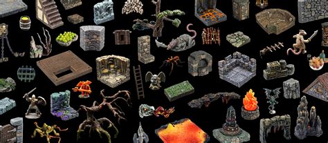 Individual Pieces Dwarven Forge