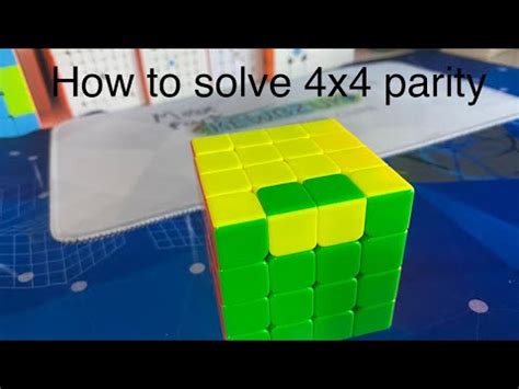 How To Solve 4x4 Parity YouTube