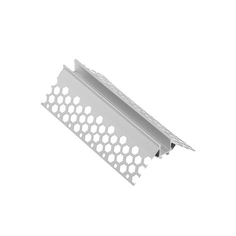 Gtv Lighting Алуминиев профил за лед лента за вграждане в гипсокартон външен ъгъл 3м Pa