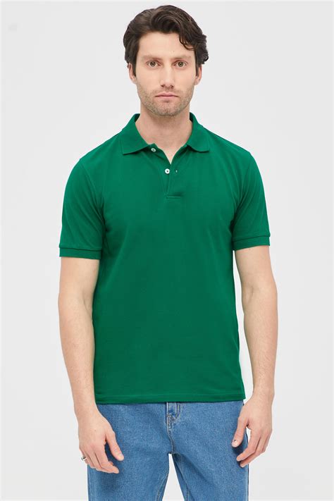 Light Green Polo Shirt In Slim Fit Aristoteli Bitsiani