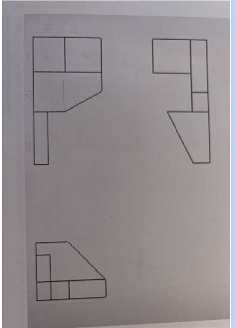 answered redraw multiview to an isometric sketch bartleby