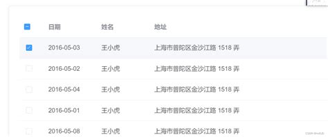 El Table表格点击该行任意位置时也勾选上其前面的复选框element Table点击某行多选 Csdn博客