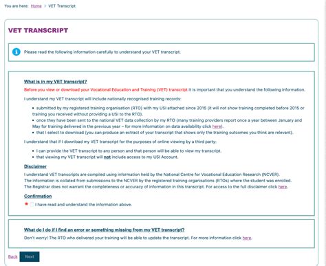 Usi Transcript Infodropaustralia
