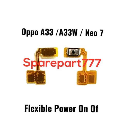 Jual Ori Flexible Connector Volume Power On Off Oppo A33 A33W Neo 7