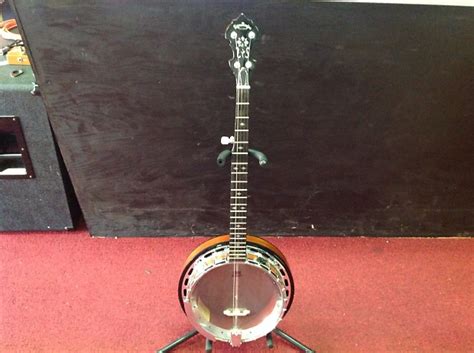 Sigma Sb 25 Banjo 5 String W Hard Case Reverb
