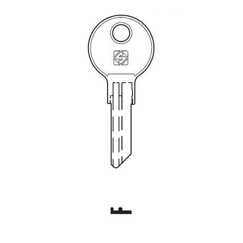 Silca Rc32r Key Blank For Coast Access Rv And Caravan Locks And Imported Cylinders Lsc