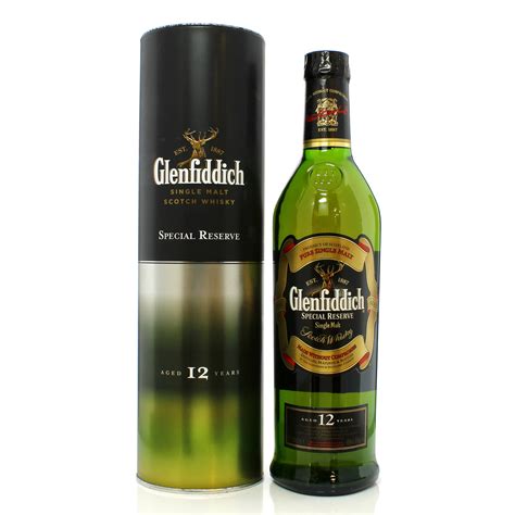 Glenfiddich 12 Year Old Special Reserve Auction A62763 The Whisky