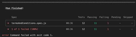 When Tests Fail During `github Actionv3` The Step Does Not Emit