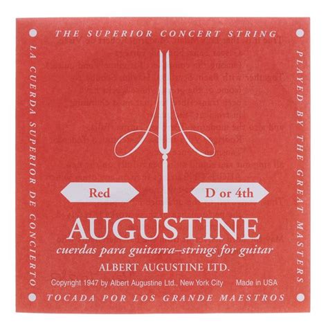 Augustine D 4 String Red Label Thomann Danmark
