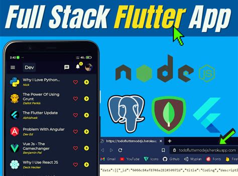 Build Ui And Backend For Your App With Flutter And Nodejs By Abhishvek Fiverr