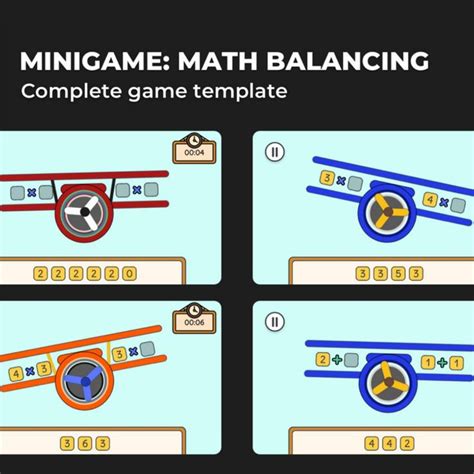 Math Balancing Game Template Tutorials Unity Asset Store Math Templates Tutorial