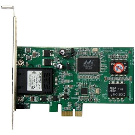 StarTech Com PCI Express PCIe Gigabit Ethernet Multimode SC Fiber Network Card Adapter NIC