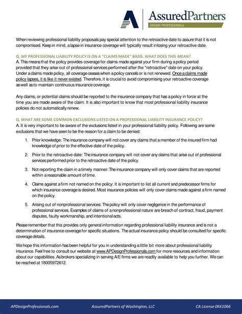 Ppt Understanding Professional Liability Insurance Powerpoint