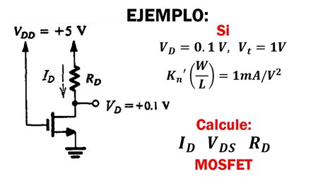 Ejercicios Resueltos De Transistores Mosfet En Cd Ejercicio Resuelto