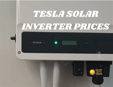 Tesla Solar Inverter Prices In Pakistan 2025
