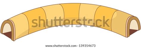 Vector Illustration Passageway Stock Vector Royalty Free 139354673 Shutterstock