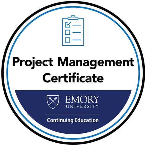 Project Management Certificate Credly