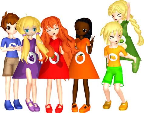 Mmd Fruit Berry Force Jap Ver Dl By Domasan12 On Deviantart