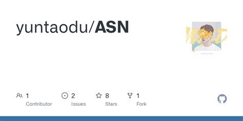 Github Yuntaodu Asn