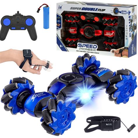 SAMOCHÓD ZDALNIE STEROWANY RĘKĄ GESTAMI PILOT x AUTO RC AKUMULATOR LED