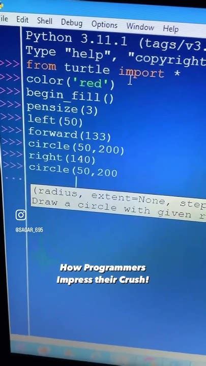How Programmers Impress Their Crush Python Coding Shorts Viral Trending Ai Python