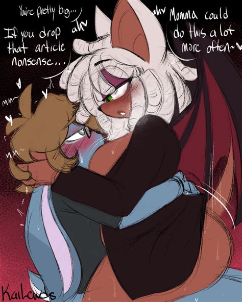 Rule 34 1boy 1girls 45 Anthro Arms Around Partner Ass Bat Bedroom