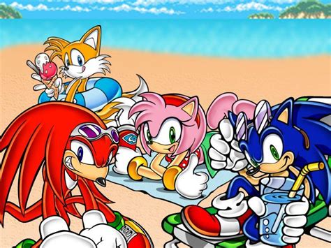 Sonics Summer By Sonicthehedgefox345 On Deviantart