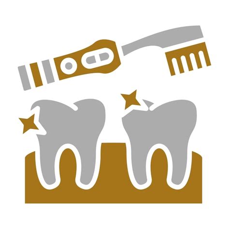 Premium Vector Dental Cleaning Icon Style