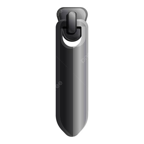 Zipper Vector Hd Images Silver Zipper Icon Cartoon Vector Plastic