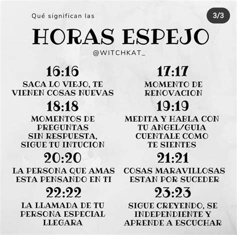 Qué Significan Las Horas Espejo Martyrwoman