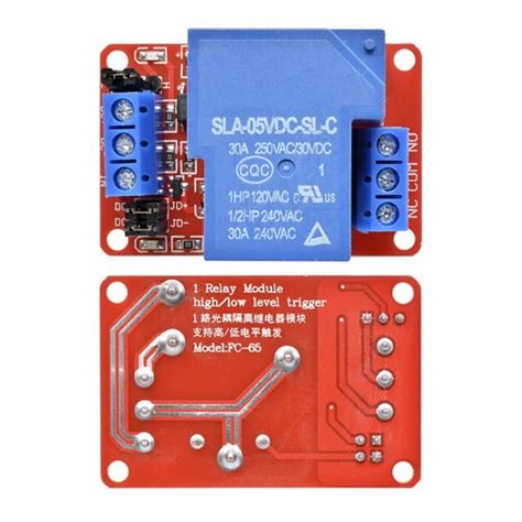 Channel Relay Module Board With Optocoupler HL Level Triger M A V V V At Piece