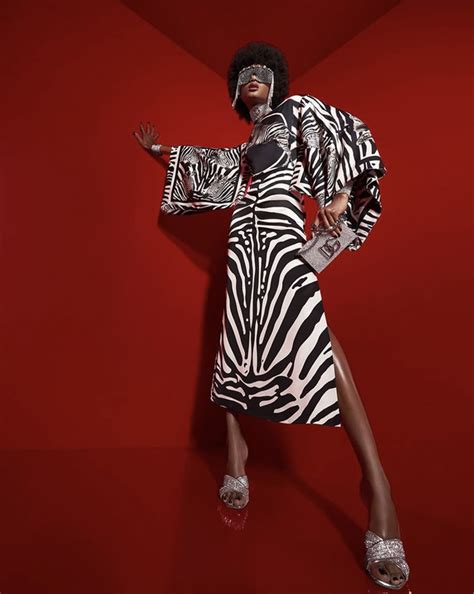 Dolce And Gabbana Zebra 2022 Ad Campaign The Impression