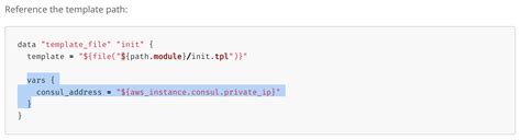 passing arguments to a user data script · issue 5498 · hashicorp