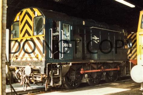 Uk Diesel Train Railway Photograph Of Class 08 08631 Loco Rm08 211 £1