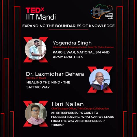 tedxiit mandi here is a glimpse of past talks by tedxiitmandi sachin