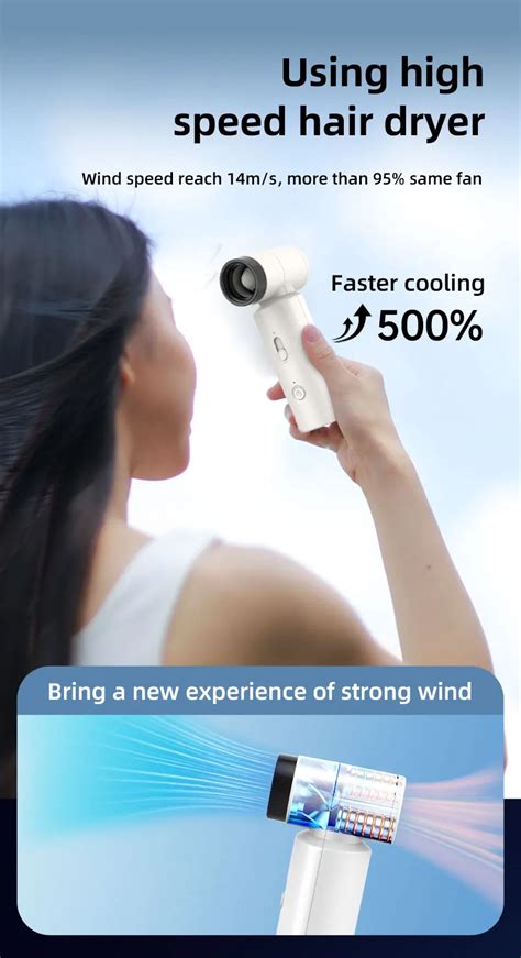 High Speed Compressed Air Turbo Jet Fan Portable And Powerful