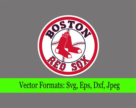 Boston Red Sox Logo Digital File Svg Cutting File Pdfpngdxf