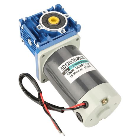 Dc24v 120w 5d120gn Rv30 Червячный мотор редуктор регулируемая скорость