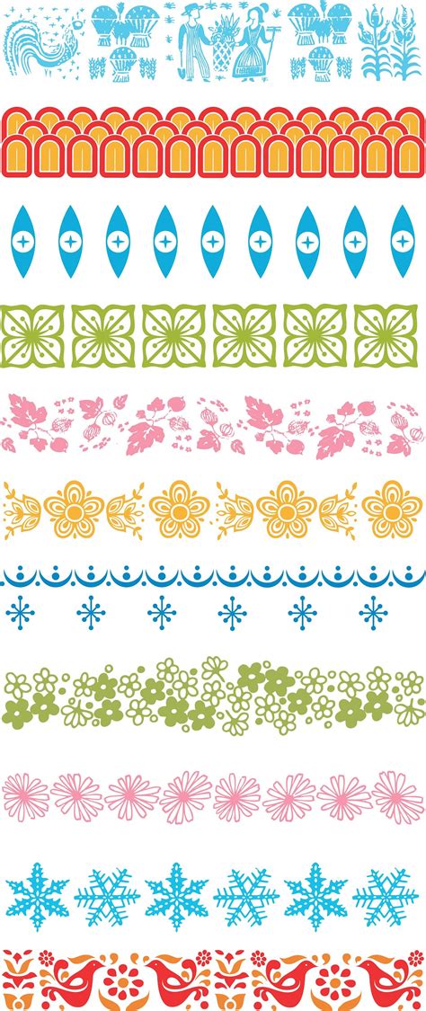 Pyrex Vintage Kitchen Svg Pattern Downloads Editable Vector Files For Crafting Etsy