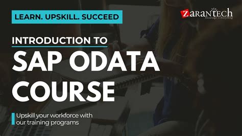 Introduction To Sap Odata Course Zarantech Youtube