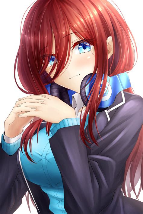 Nakano Miku Go Toubun No Hanayome Mobile Wallpaper By ILSA Mangaka 3400438 Zerochan