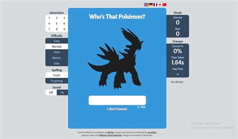 Whos That Pokémon Play Whos That Pokémon On Pokémon Gamma Emerald