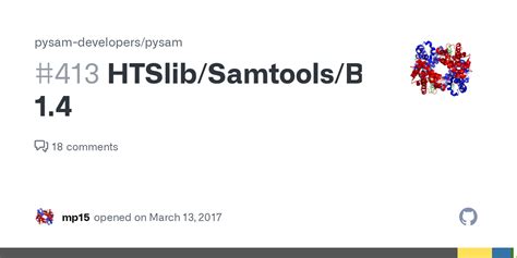 Htslibsamtoolsbcftools 14 · Issue 413 · Pysam Developerspysam · Github