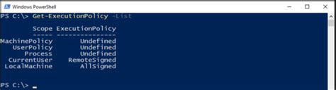 Set Executionpolicy For Managing Powershell Execution Policies